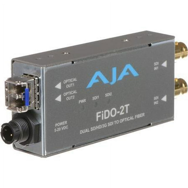 FiDO-T Single Channel SDI to Fiber Converter with Looping SDI Output ...