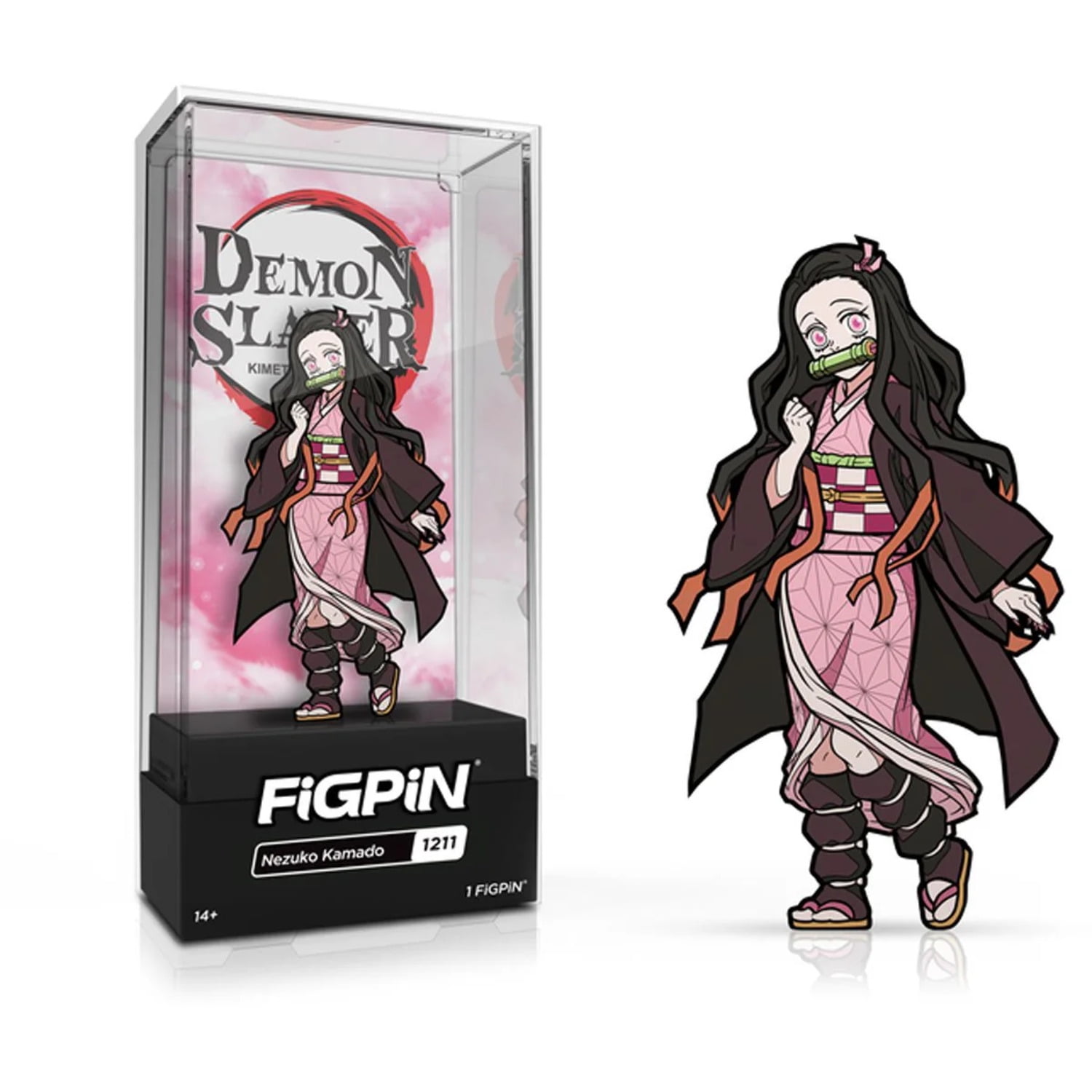 Demon Slayer Nezuko Kamado FiGPiN Classic 3-In Pin - Walmart.com