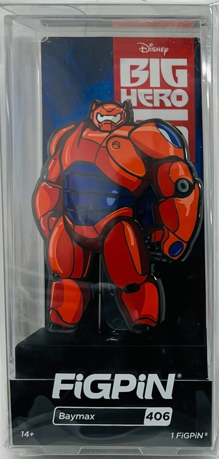 FiGPiN Disney Big Hero 6 Baymax Collectible Pin #406 - Walmart.com