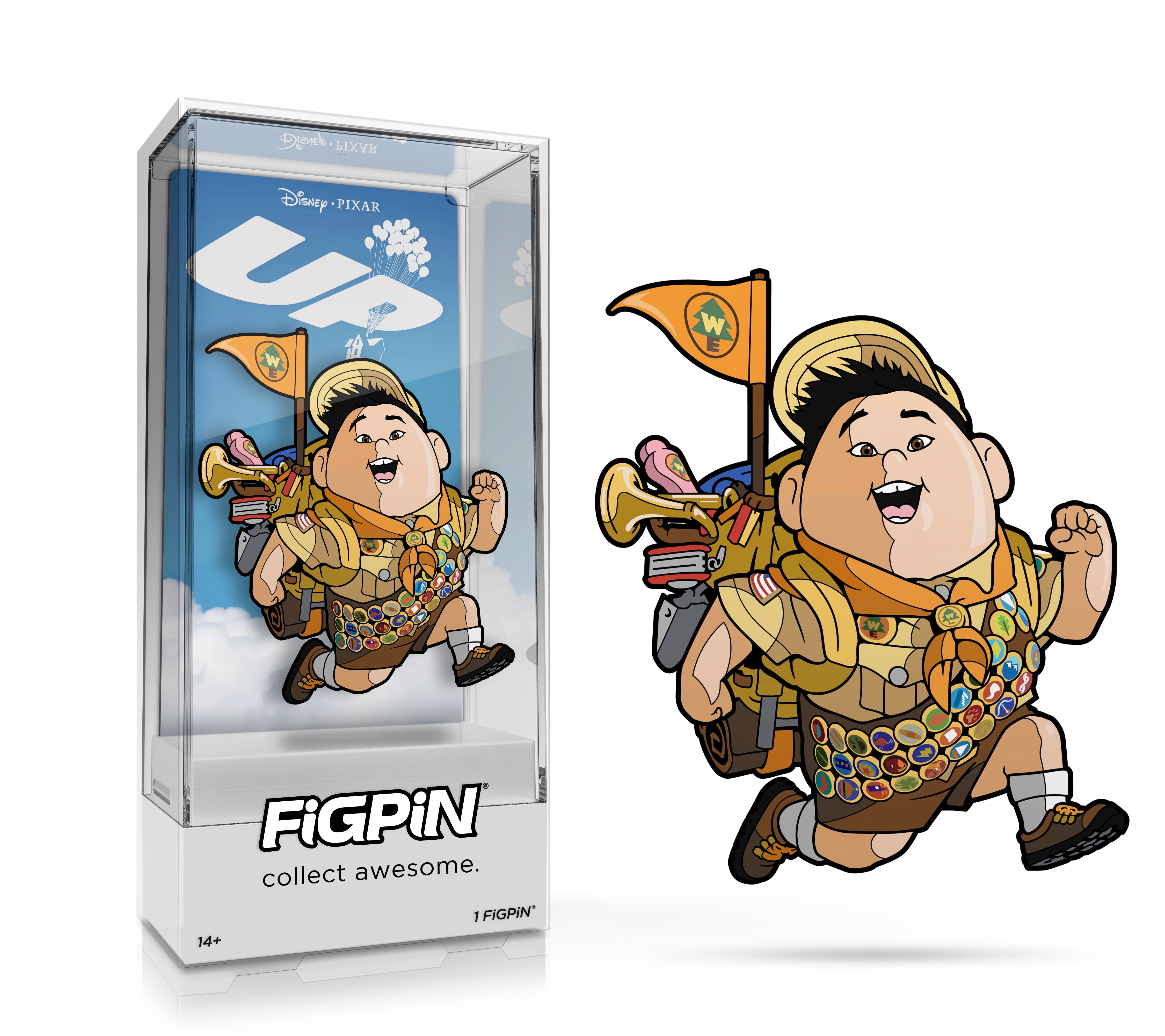 FiGPiN - Disney - UP - Russell Enamel Pin (1641) [COLLECTABLES] Pin ...