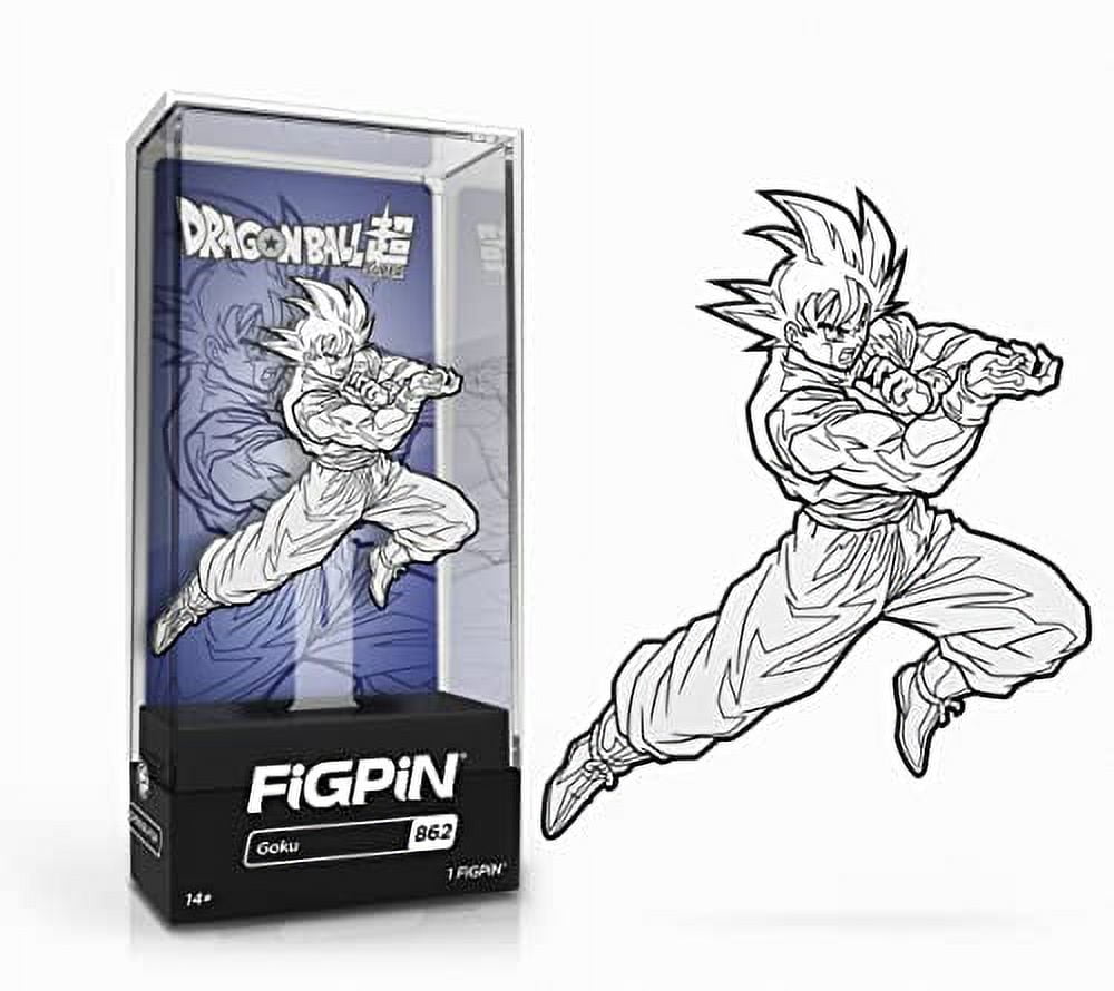 FiGPiN Dragonball Super: Goku (Black & White) #862 Limited Edition ...