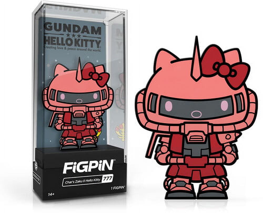 Figpin Gundam X Hello Kitty Chars Zaku Ii 777