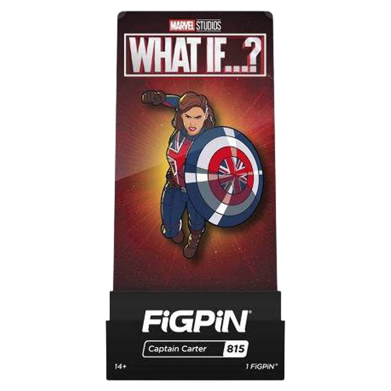 FiGPiN Marvel Studios What If... Captain Carter Collectible Pin (815 ...