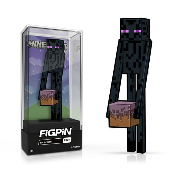 FiGPiN Minecraft Enderman Collectible Enamel Pin (1327) - Walmart.com