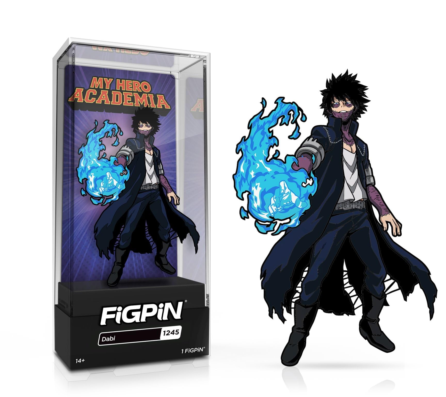 FiGPiN My Hero Academia Dabi Collectible Enamel Pin (1245) - Walmart.com