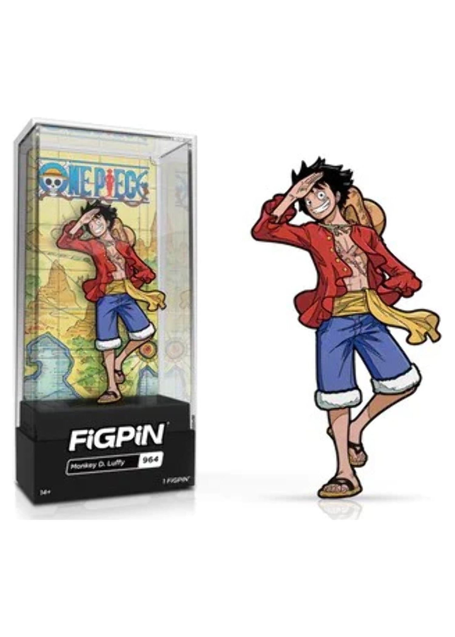 FiGPiN - One Piece - Monkey D. Luffy 964 Pin - Walmart.com