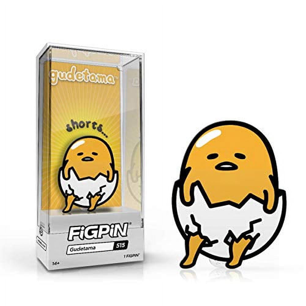 FiGPiN Sanrio Gudetama Shorts... Collectible Enamel Pin (515) - Walmart.com