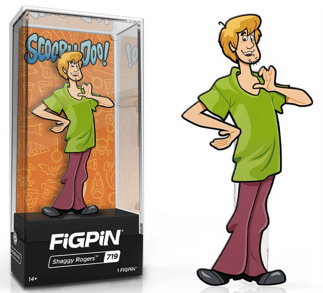 FiGPiN Shaggy Rogers Collectible Child Action Figures, Cast Zinc Alloy ...