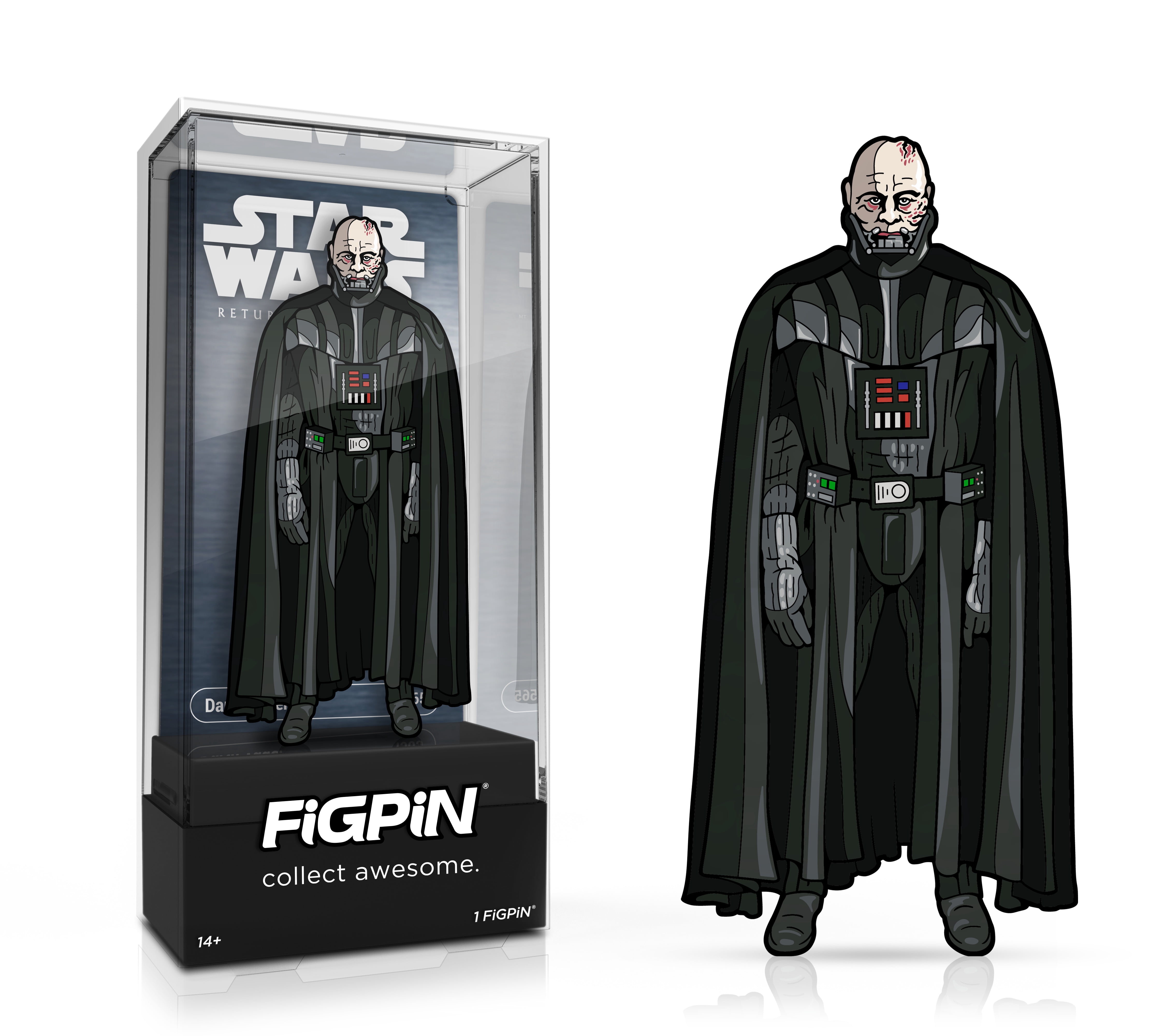 Star Wars ROTJ Darth Vader FiGPiN Classic Pin - Walmart.com