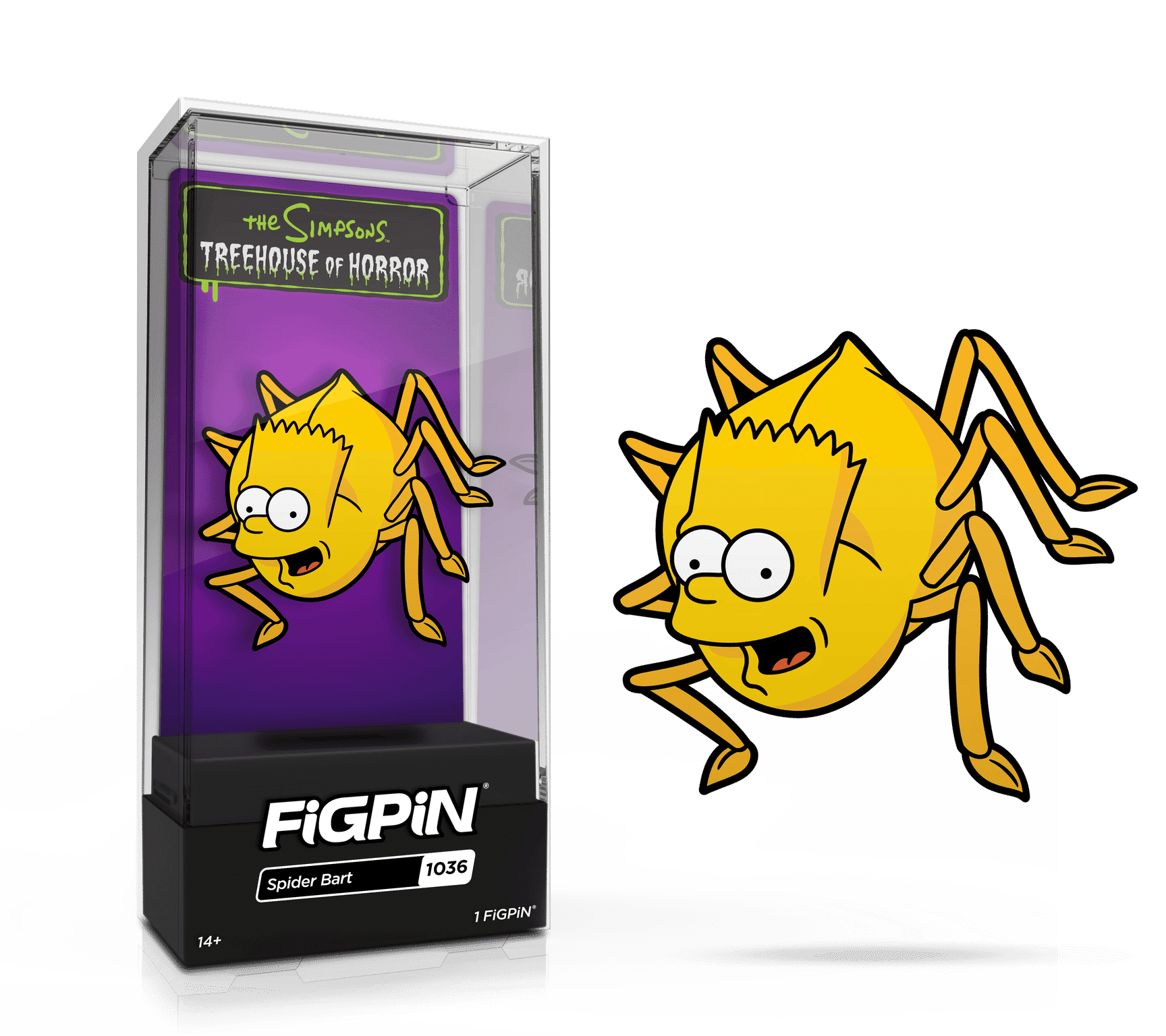 FiGPiN Enamel Pin - The Simpsons - Select Figure(s) - Walmart.com