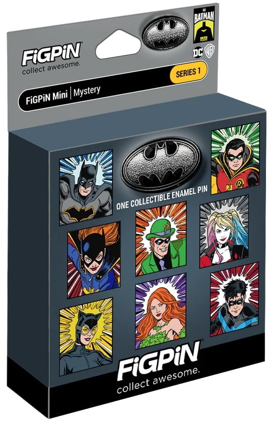 FiGPiN - Mystery Mini Pin - Batman - Series 1 -1 Pin - Walmart.com