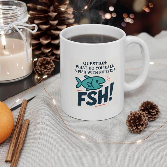 FiS1HingThemed Ceramic Mug, Perfect Gift for Anglers, Funny FiS1Hing ...
