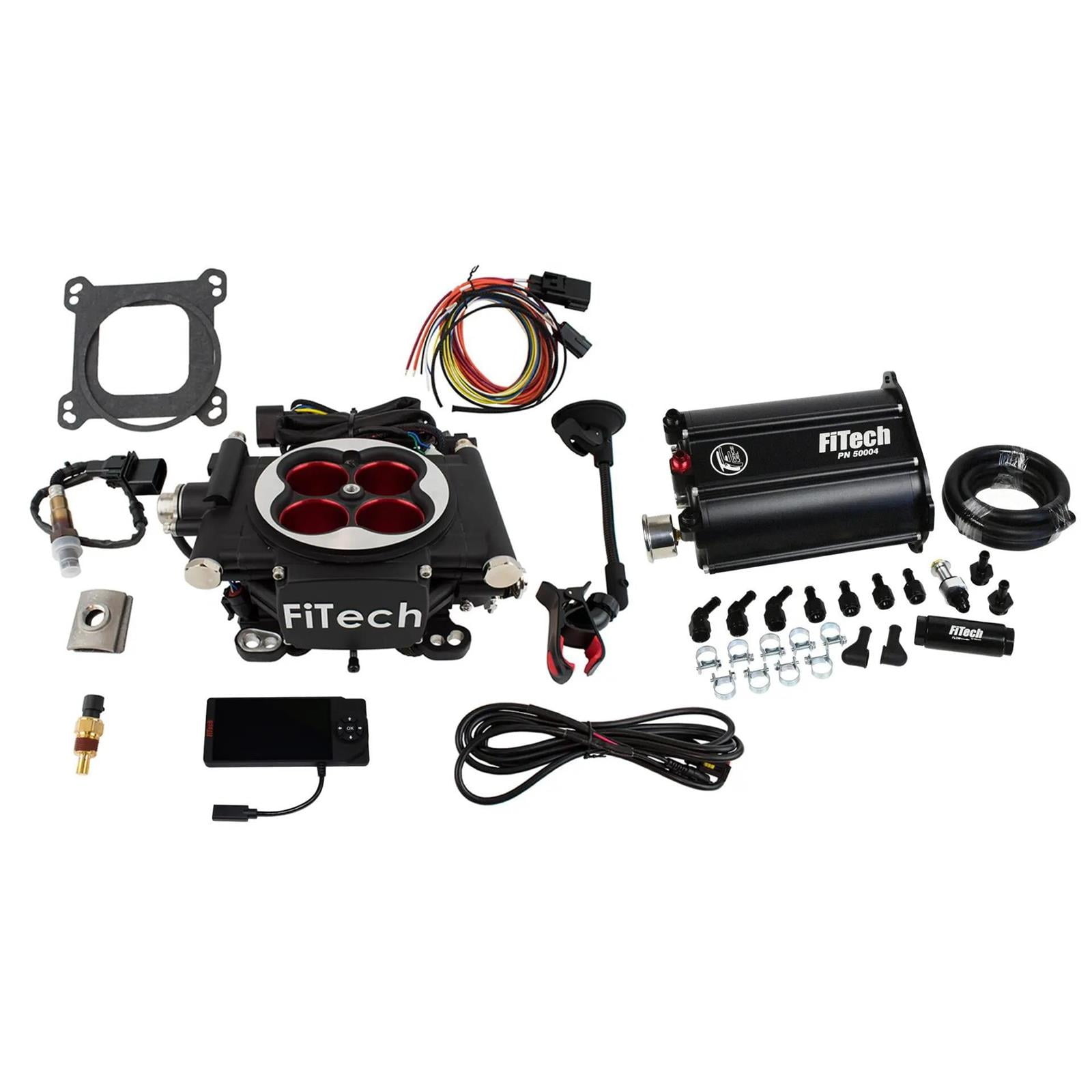 FiTech 35204 Go EFI 4 (Power Adder) W/ Force Fuel Delivery System ...