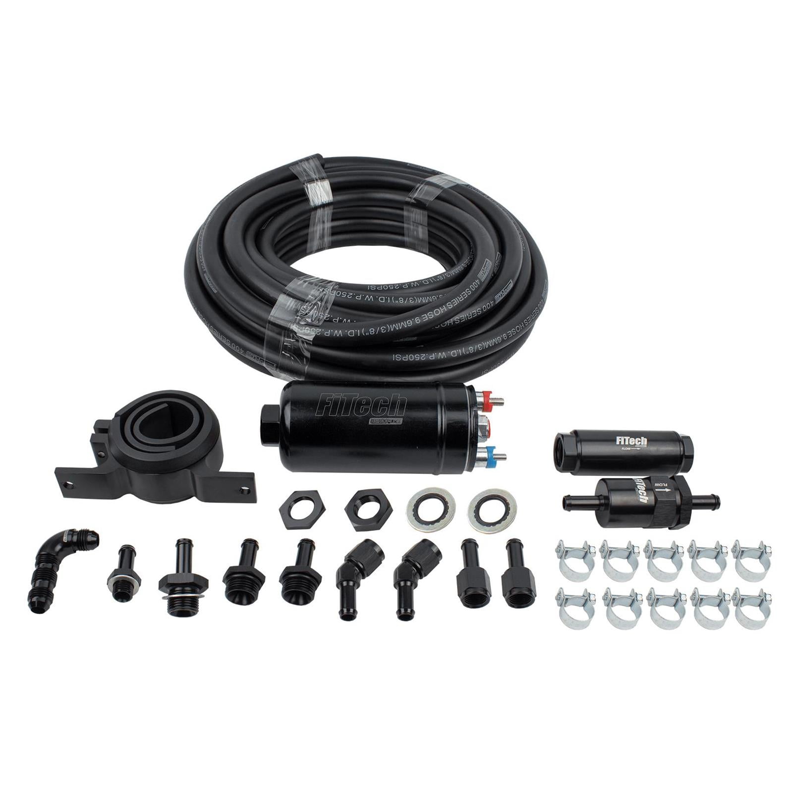 FiTech 50001 Go EFI External Fuel Pump Delivery Kit - Walmart.com
