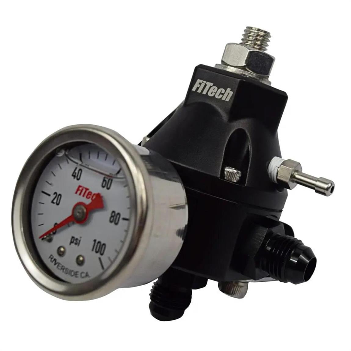 FiTech 54002 Go-Fuel Dual Output Fuel Pressure Regulator - Walmart.com