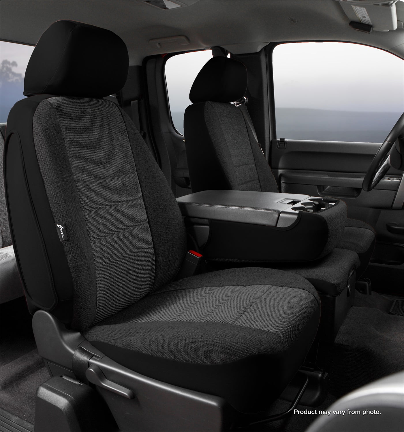 Fia Oe37 41 Charc Oe Custom Seat Cover Fits select: 2018-2022 FORD F150 ...