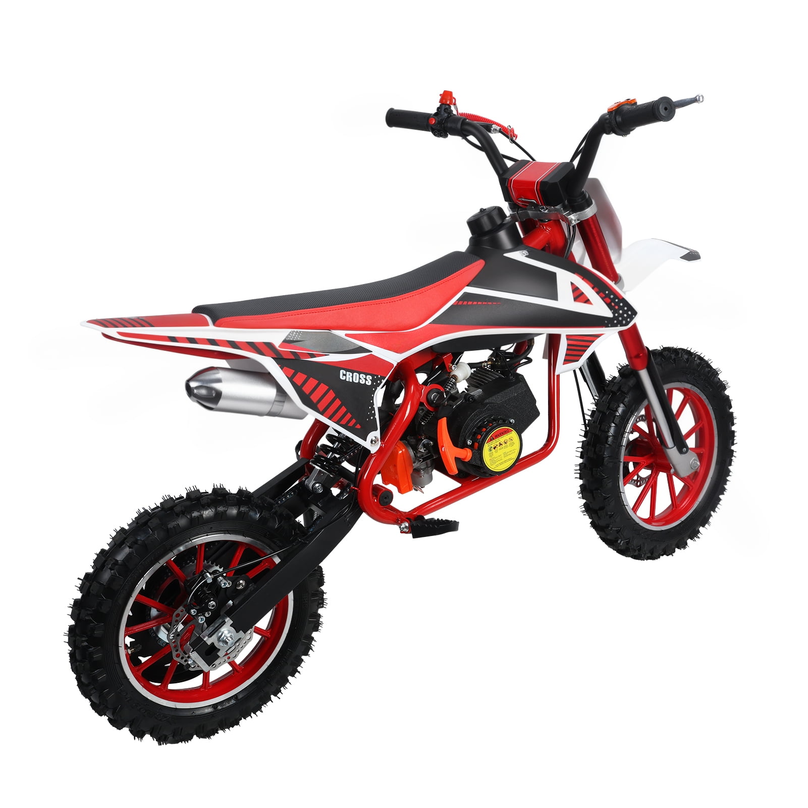 Fiabour Mini Motorcycle,49cc 2-Stroke Dirt Bike for 13+Years Old,Beach ...
