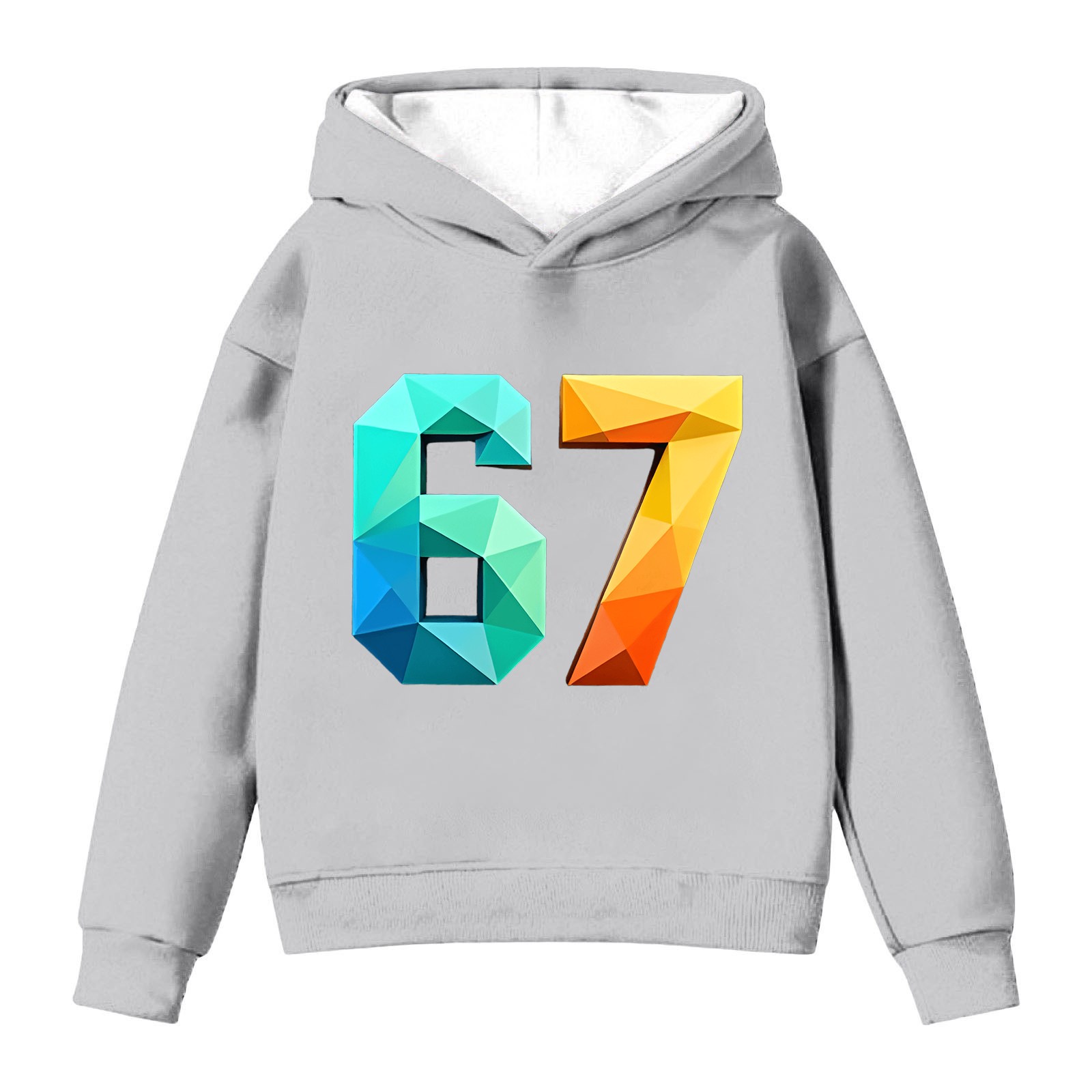 Fiaer Boys Girls Six Seven 67 Hoodies 6 7 Funny Slang Hooded ...