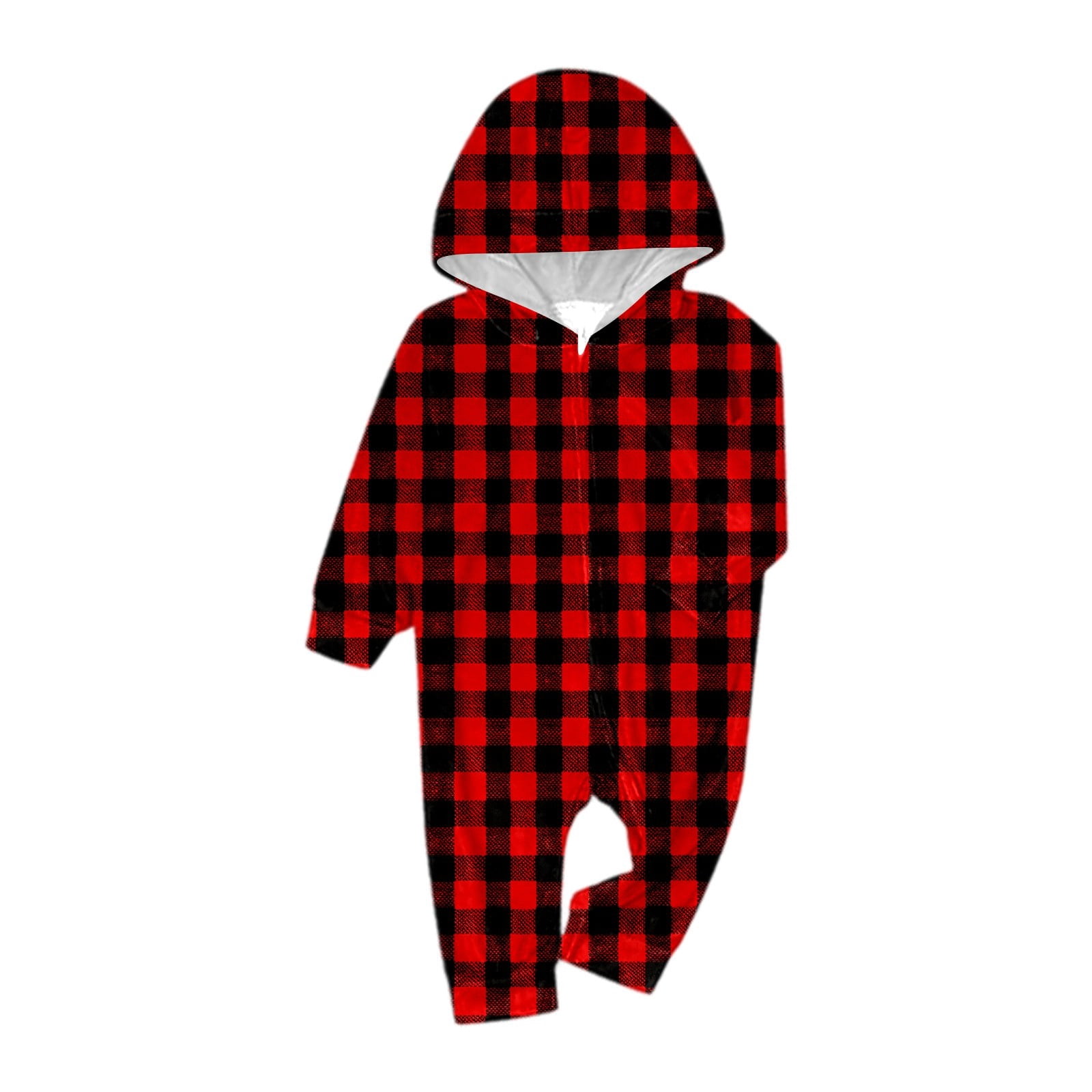 Fiaer Christmas Family Pajamas Onesie Hoodies Novelty Allover Pattern ...