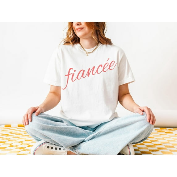 Fiancee Shirt, Engagement Shirt, New Engagement Gift, Newly Engaged ...