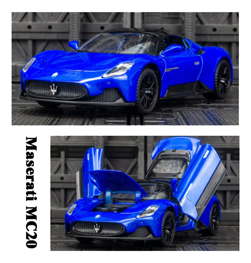 Fiat Maserati Mc20 Miniature Metal Car With Light and Sound - Walmart.com