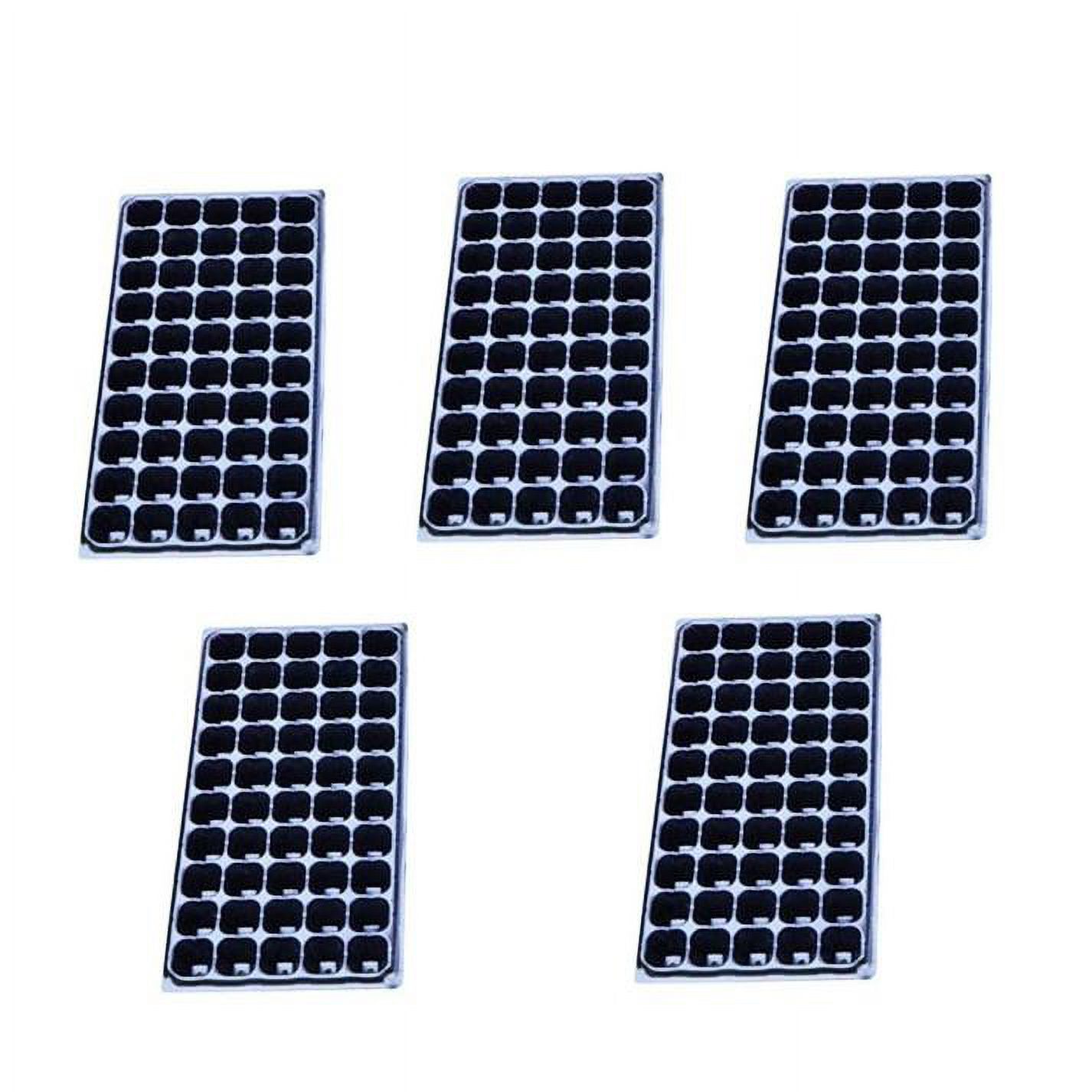Fiaya Women 50 Cell Nursery Plug Tray, 5 Pcs Plastic Seedling Starting ...