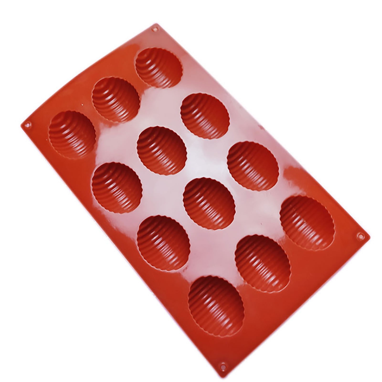 Fiaya Women Easter Eggs Shaped Cake Mold, 12 Cavity Silicone Egg Molds ...