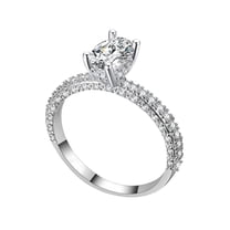 Fiaya Women Fashion Imitation Moissanite Rings for Men, 1pc Simple ...