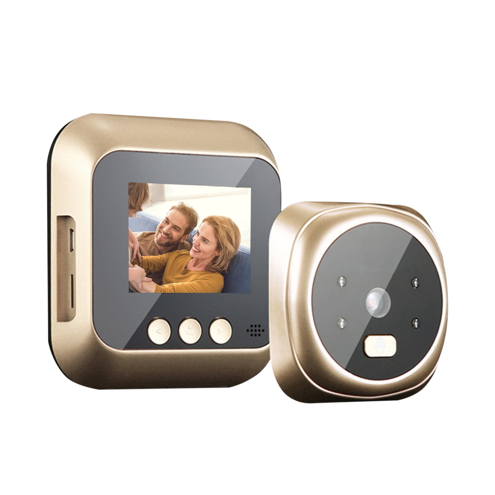 Fiaya Women Smart Door Viewer, Video Doorbell with 2.4inch 720P LCD ...