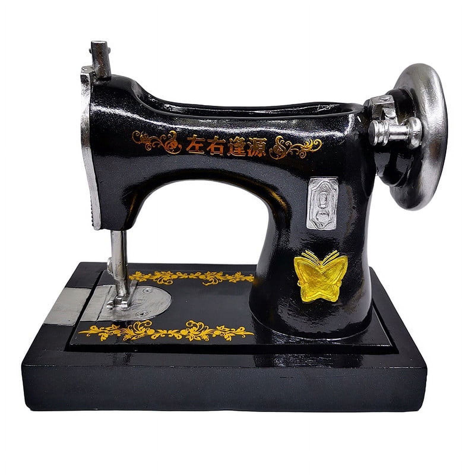 Fiaya Women Vintage Sewing Machine Pots, 1Pc Mini Sewing Machine Statue ...