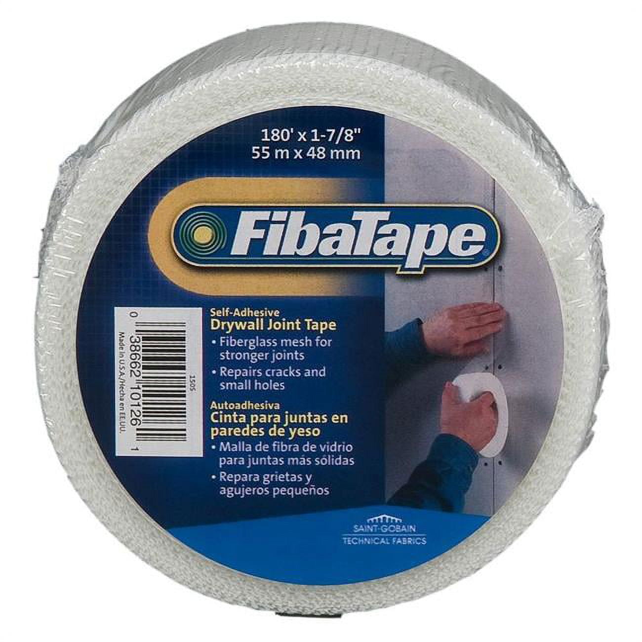 Fibatape 266871 1.87 in. x 180 ft. Mesh Drywall Tape - Walmart.com