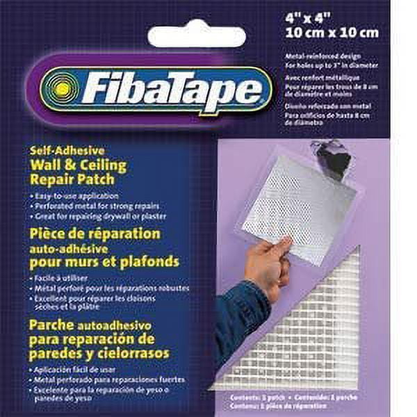 Fibatape FDW6836-U 4" x 4" Aluminum Perforated Wall & Ceiling Patch ...