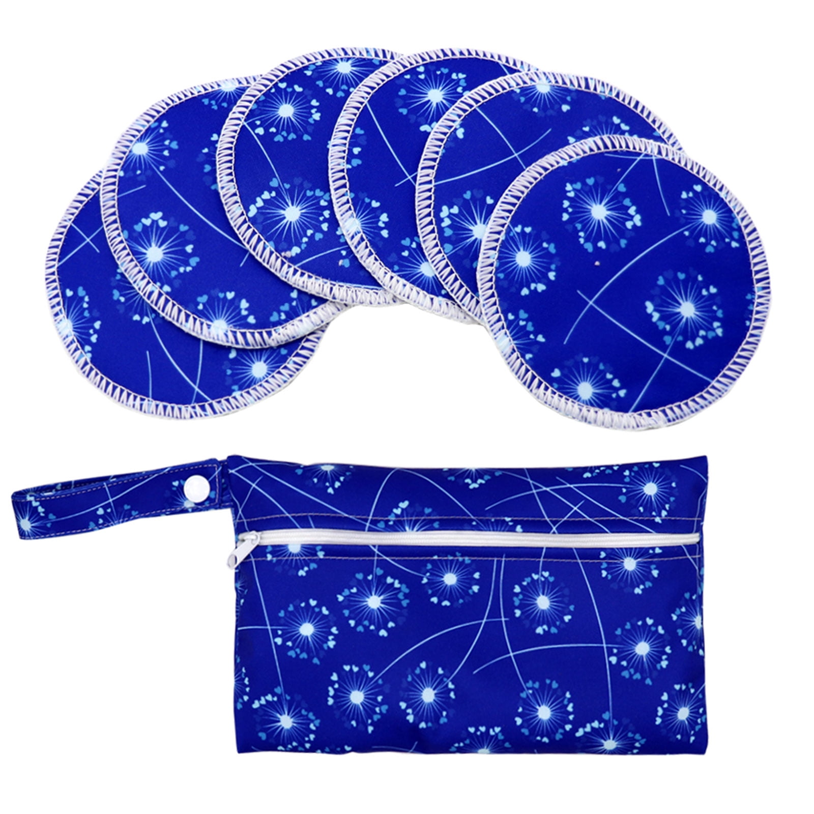 Fiber Breastfeeding Pad Pack Gentle Nursing Essential with Diaper Bag ...