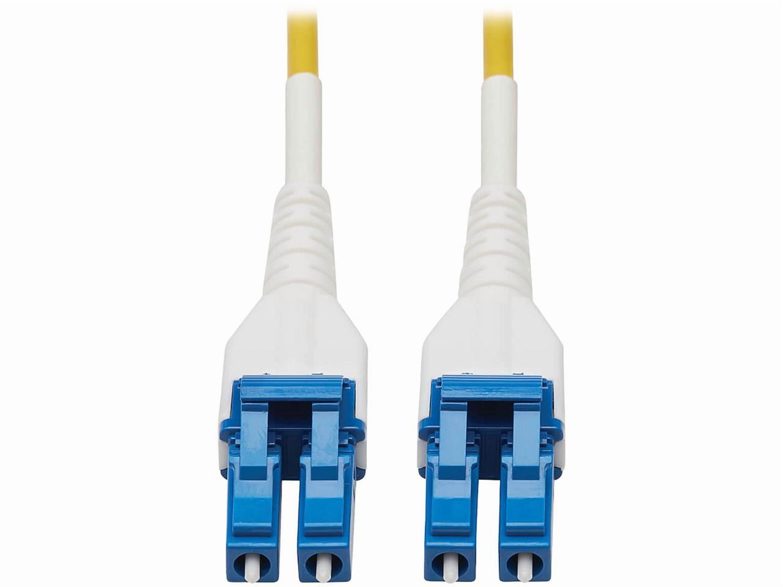 Tripp Lite 15m Fiber Cable 100G SMF Duplex 9/125 OS2 LC/LC Yellow ...