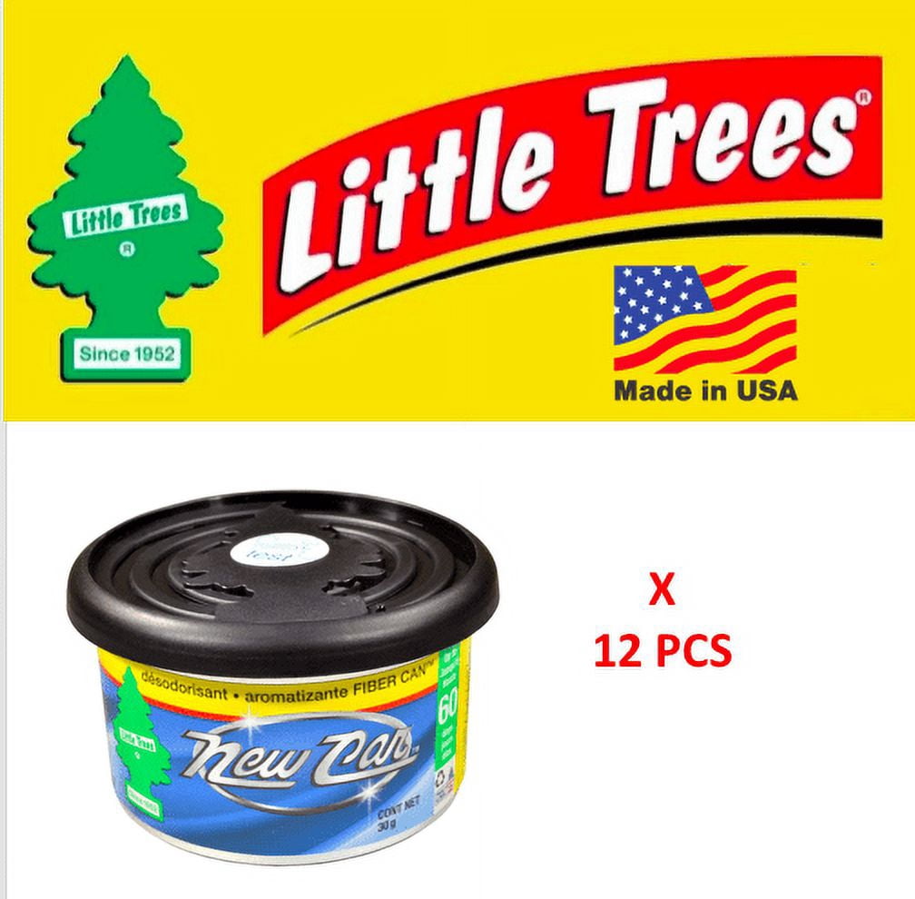 Fiber Can New Car Little Trees UFC-17889 MADE IN USA Pack of 12 ...