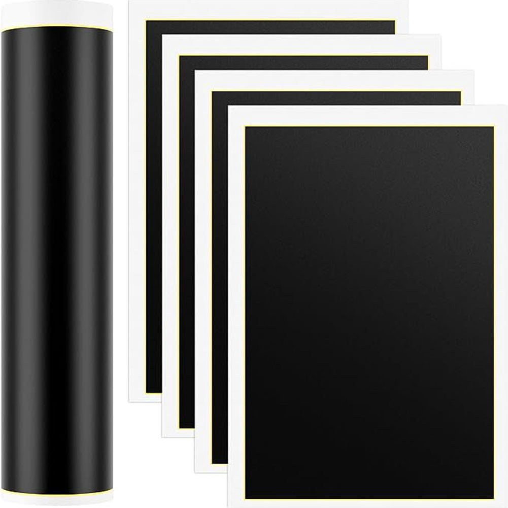 Fiber Engraving Marking Paper Black /Color Marking Paper with Scraper ...