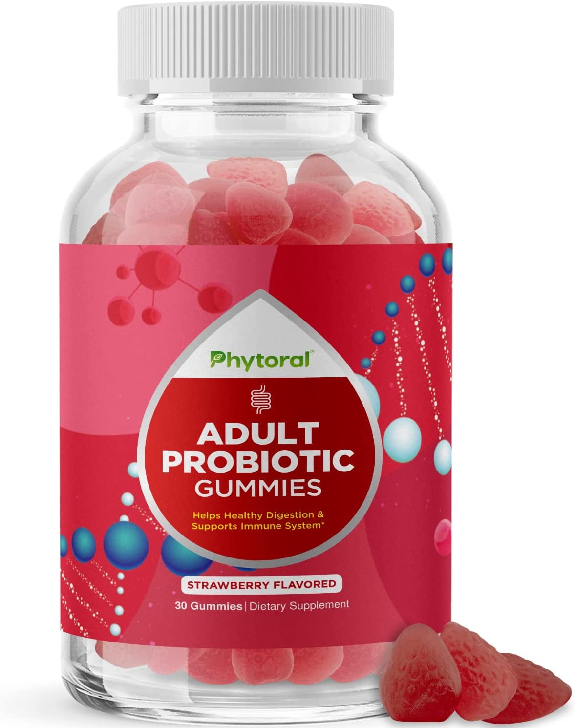 Fiber Gummies for Adults - Natural Probiotic Fiber Supplement ...