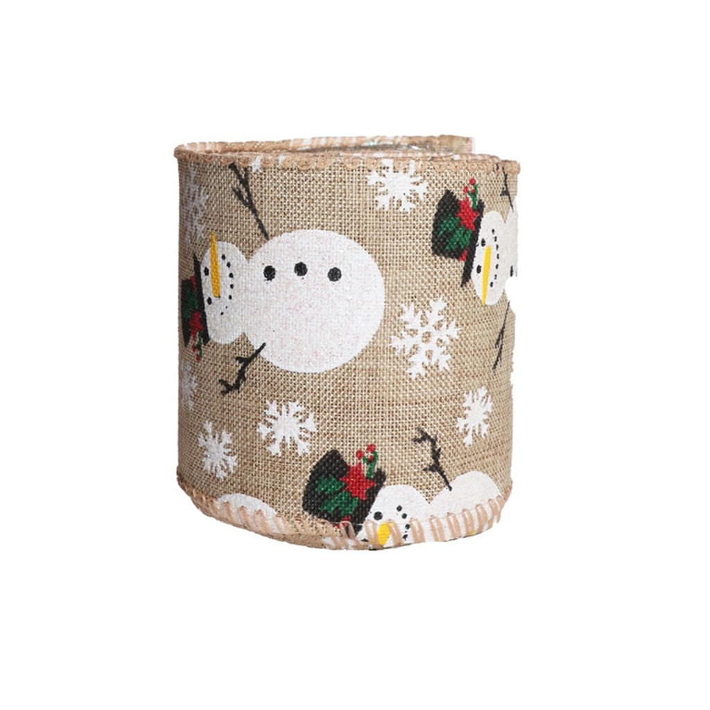 Fiber Like Fabric Ribbon DIY Holiday Decorations Soft Substance ...