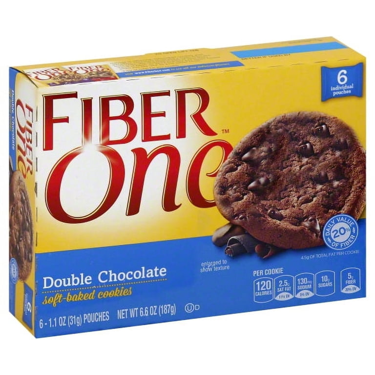 Fiber One Cookies Fiber One Supreme Brownie Cookie Dough 1.13 Oz (Pack