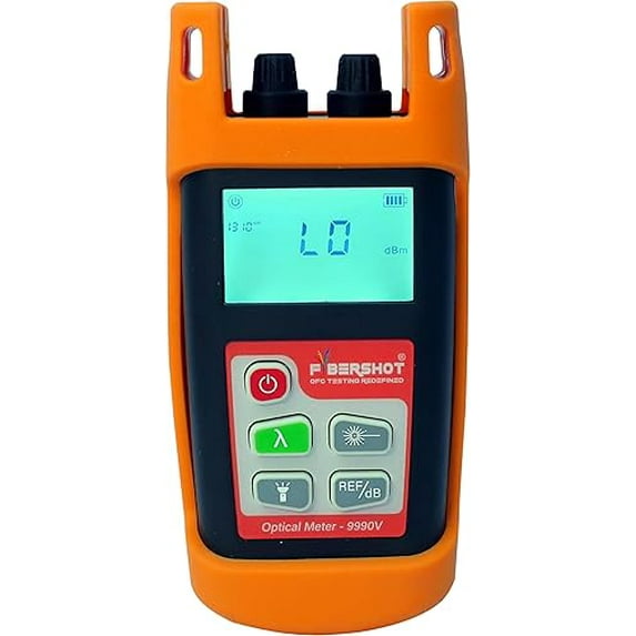 Fiber Optic 9990V-Power- Meter-Type-A -70dBm~+10dBm. Multi-Function ...