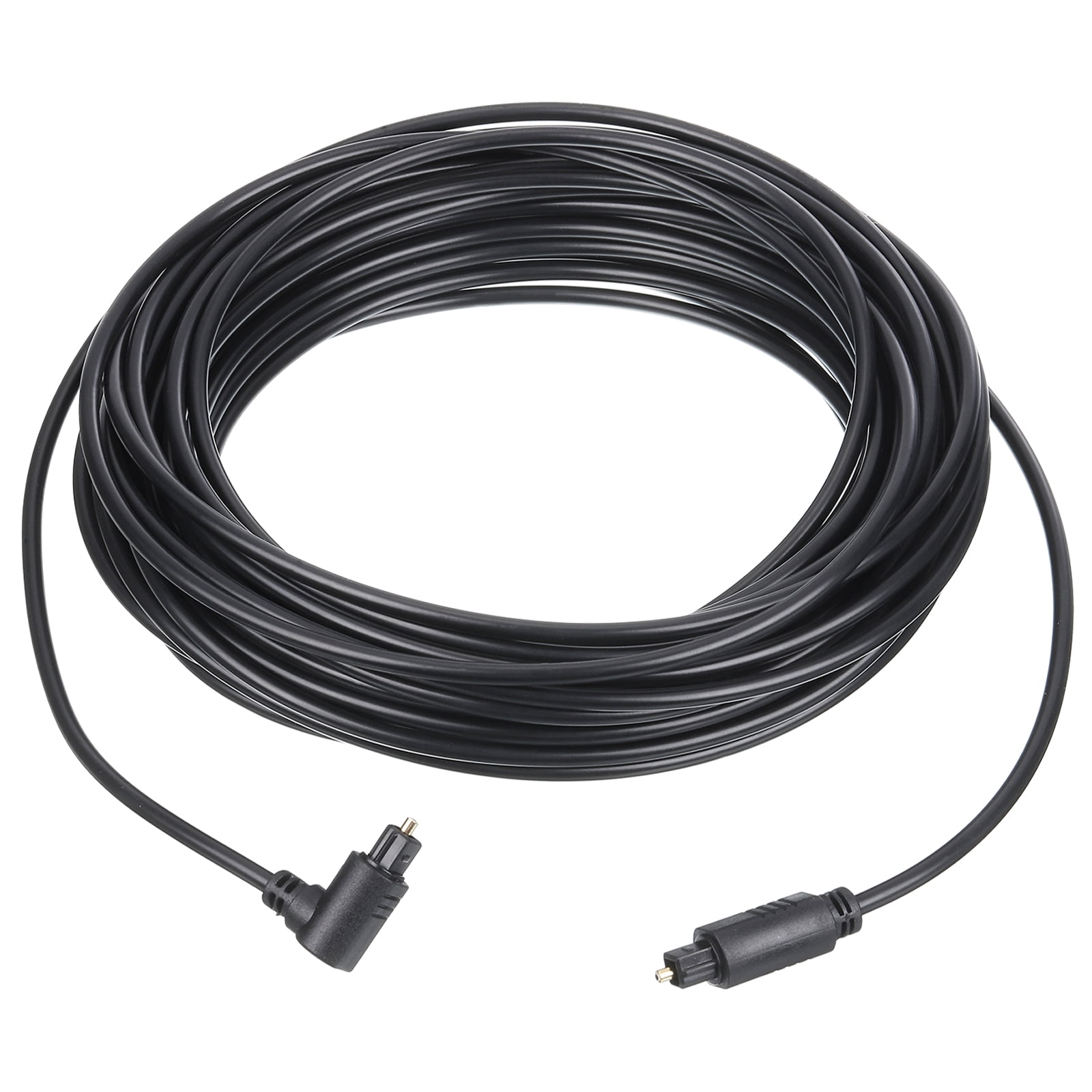 Fiber Optic Audio Cable 90 Degree Digital Optic Cable 49.2FT TOS ...