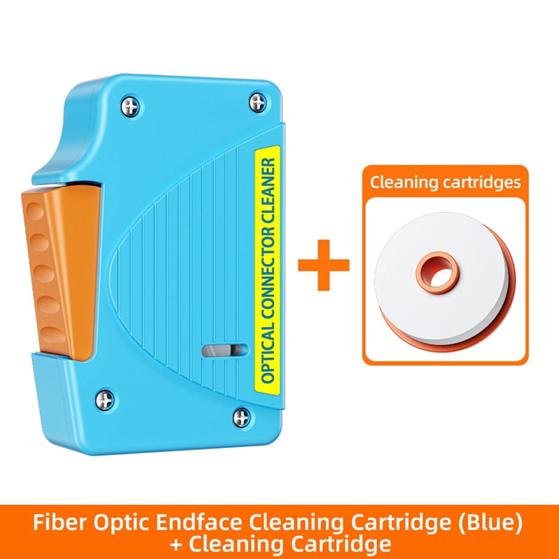 Fiber Optic Cleaner Cassette+Cleaning Core Fiber End Face Cleaning Box ...