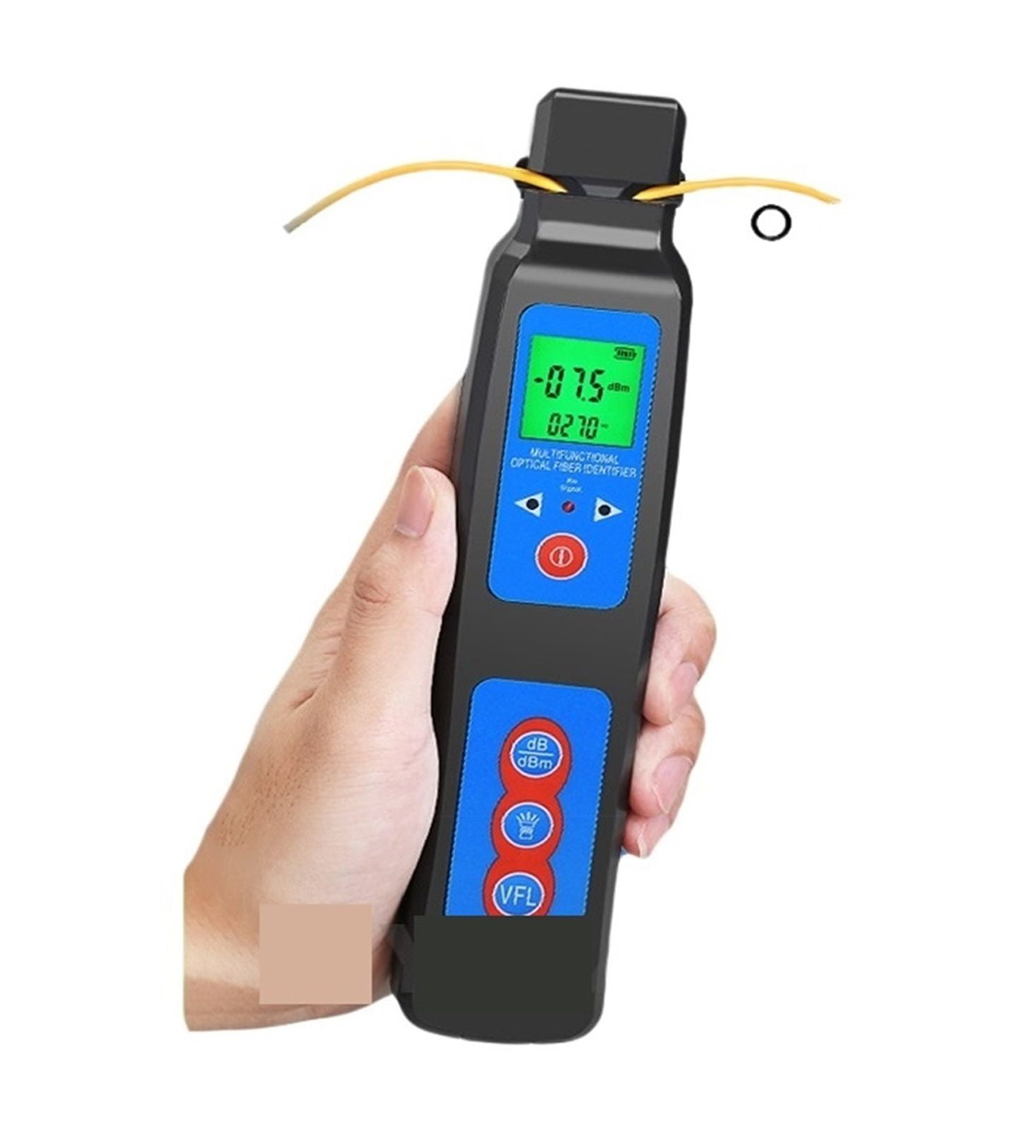 Fiber Optic Identifier+VFL+LED Light With Built In 10mw Visual Fault ...