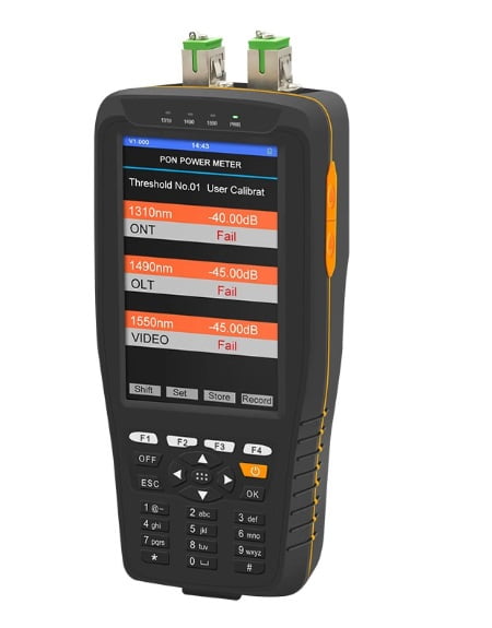 Fiber Optic OPM TM70B PON Optical Power Meter 1310/1490/1550Nm VFL OPM ...