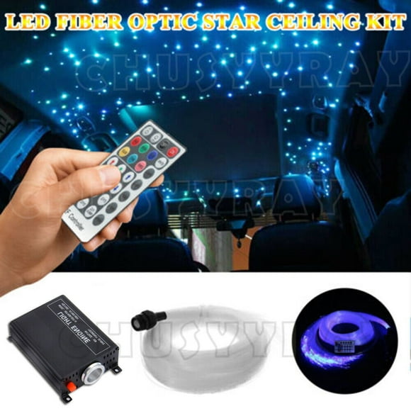 Fiber Optic Star Ceiling Kits for Home and Car Interior Lighting