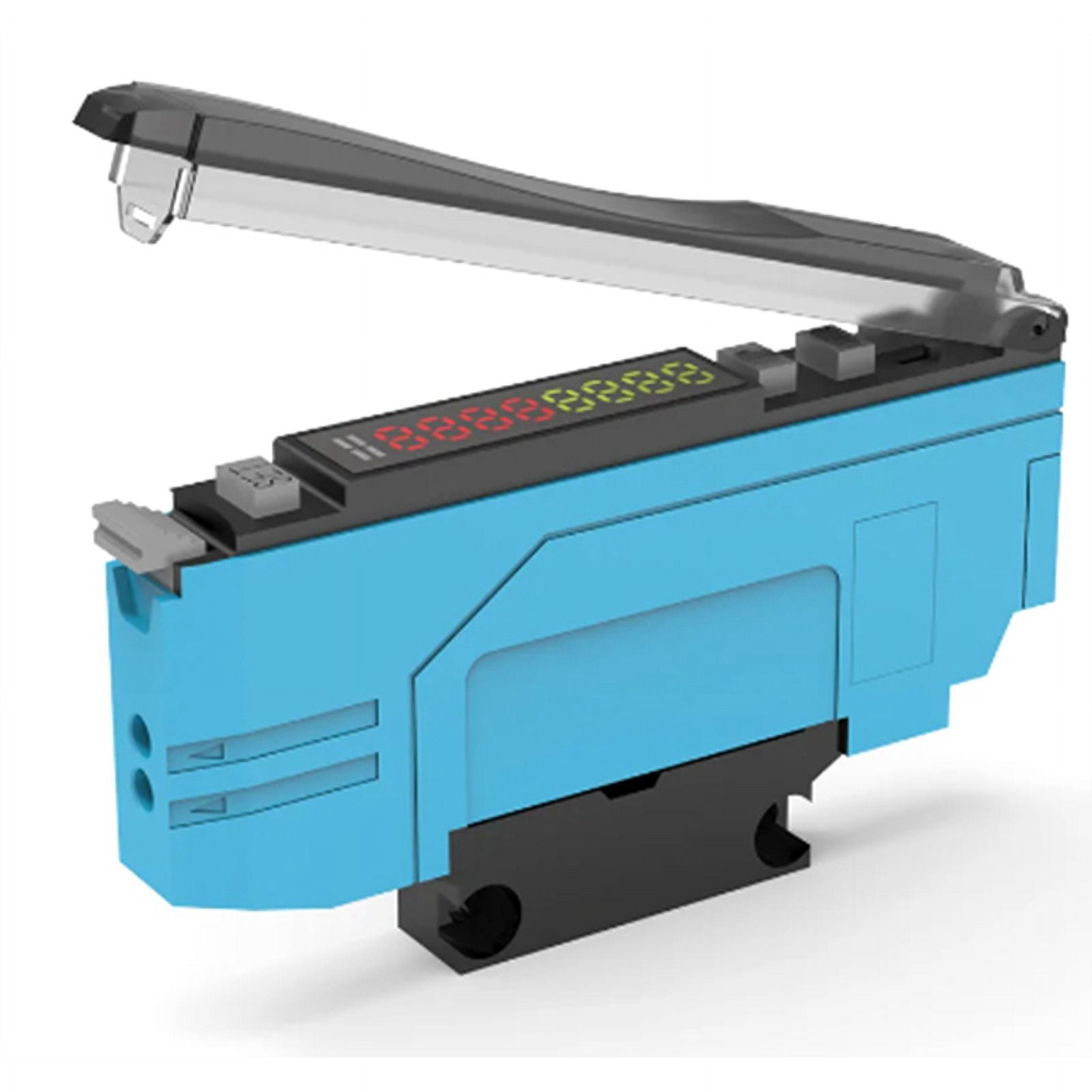 Fiber Optic Sensor Amplifier Analog 0-5V Voltage NPN NO NC Dual Output ...