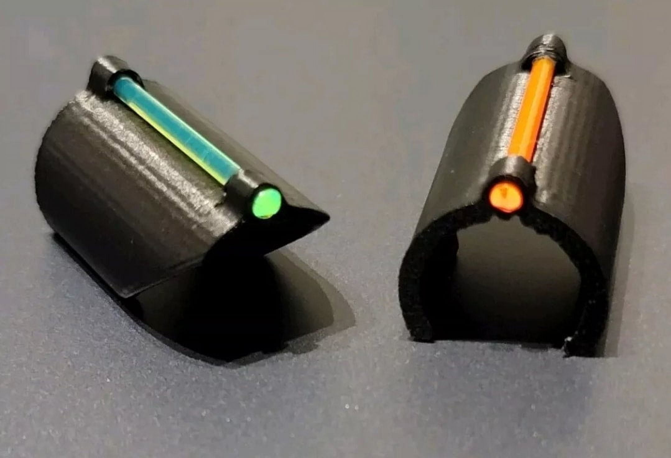 Fiber Optic Sight for 410 Shotgun - Clip On - 2 Pack - Orange/Orange ...