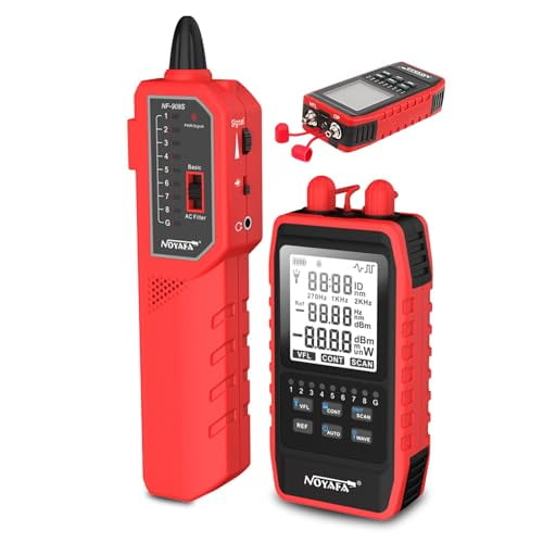 Fiber Optic Tester, Handheld Optical Power Meter, Light Source, OPM ...