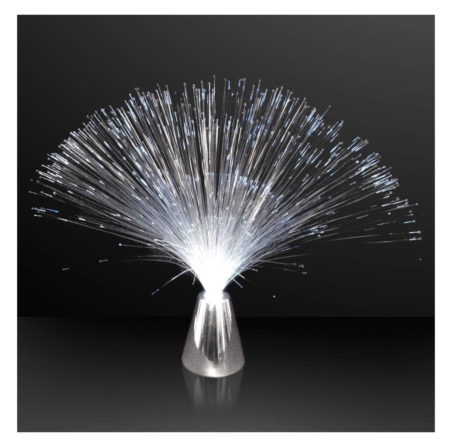 Fiber Optic White LED Centerpieces (Set of 12) Light up Tables for ...