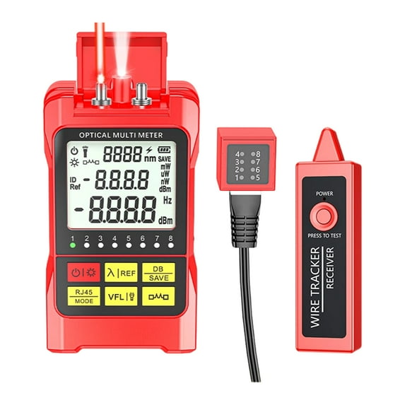 Fiber Optically Power Meter RJ45 Tester -70- +10Dbm For Light ...